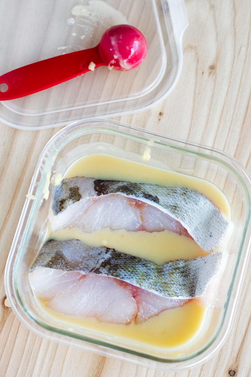 Miso Fish with Asparagus (Better than Nobu’s) - eyes and hour