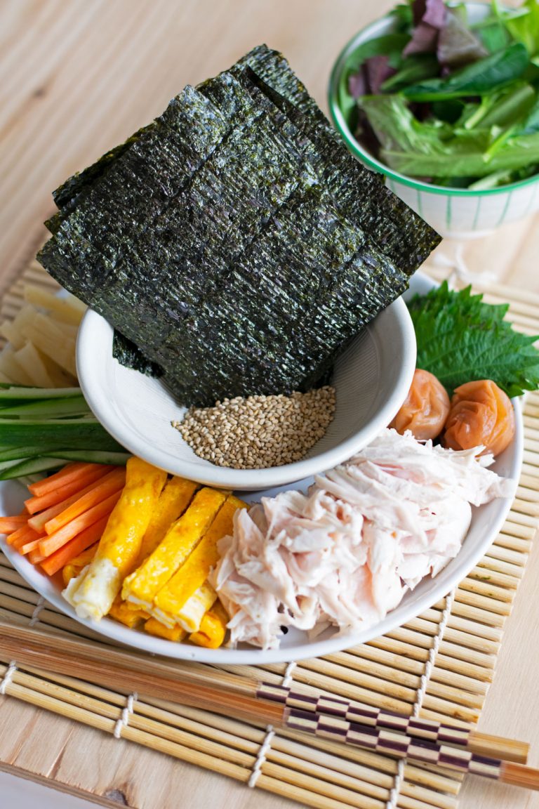 Seaweed Wrap – Temaki Hand Roll (Low Carb) - eyes and hour