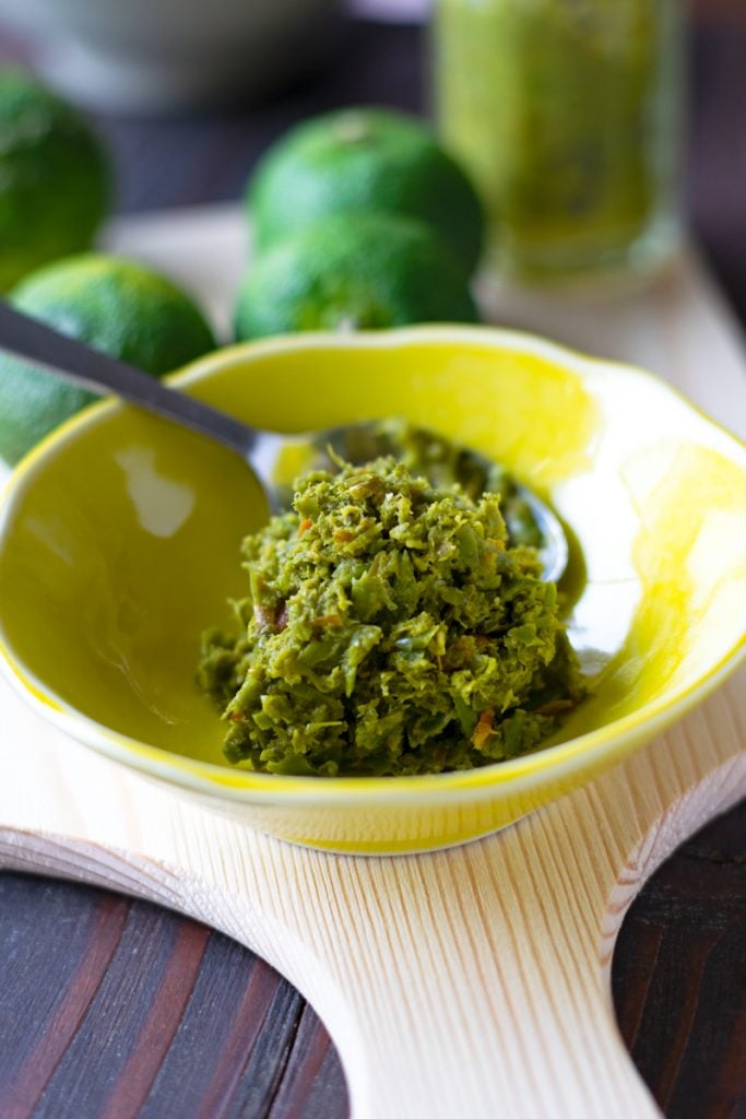 Yuzu kosho recipe (Japanese citrus chili paste) eyes and hour