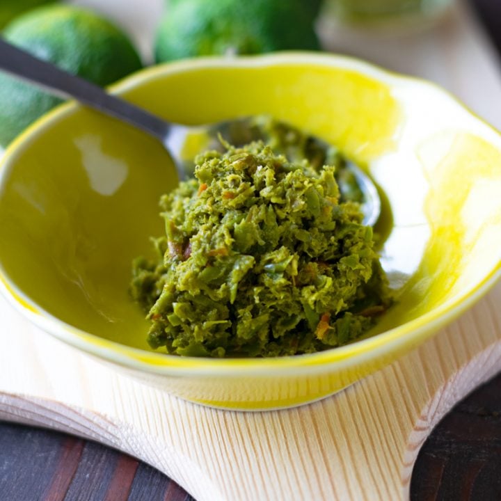 Yuzu kosho recipe (Japanese citrus chili paste) eyes and hour