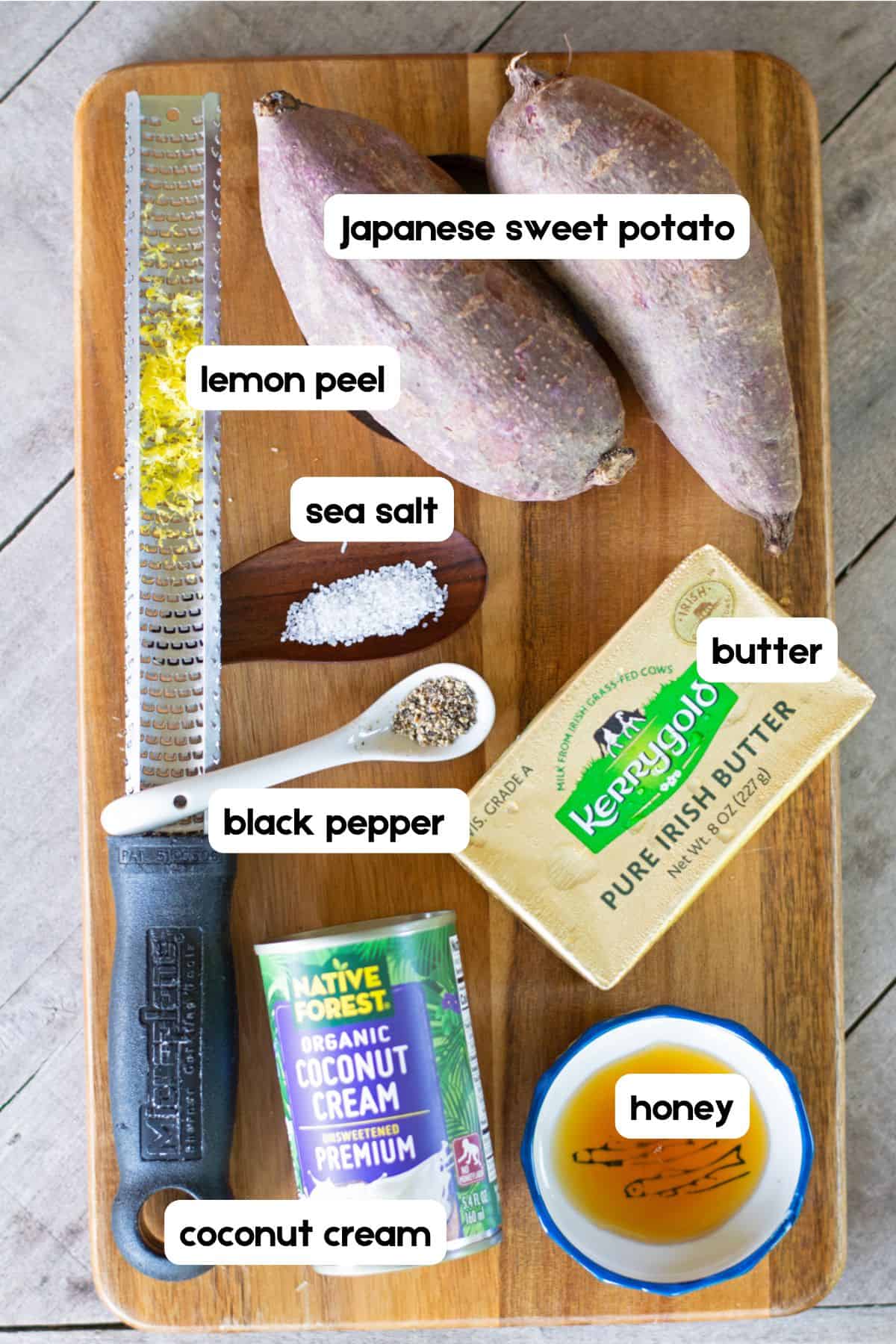 Mashed Japanese Purple Sweet Potatoes – Easy Holiday Side