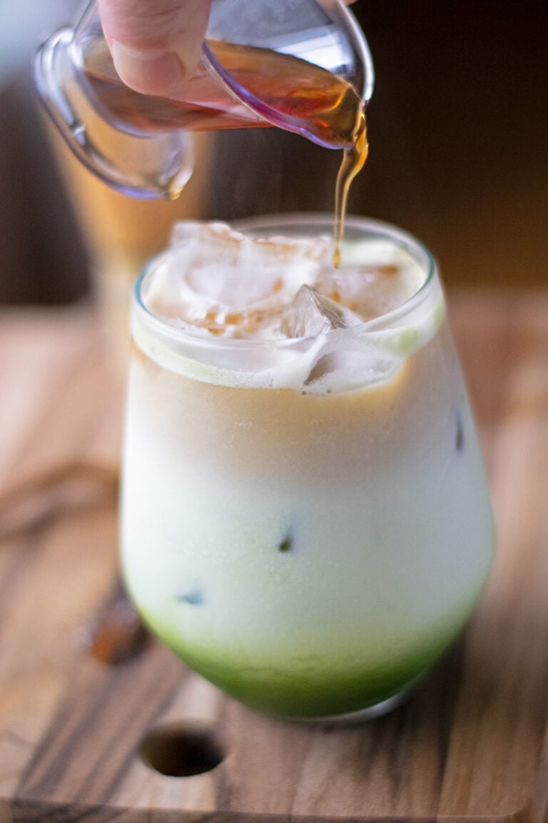 Matcha Coffee Latte Recipe – Crave-Worthy Dirty Matcha