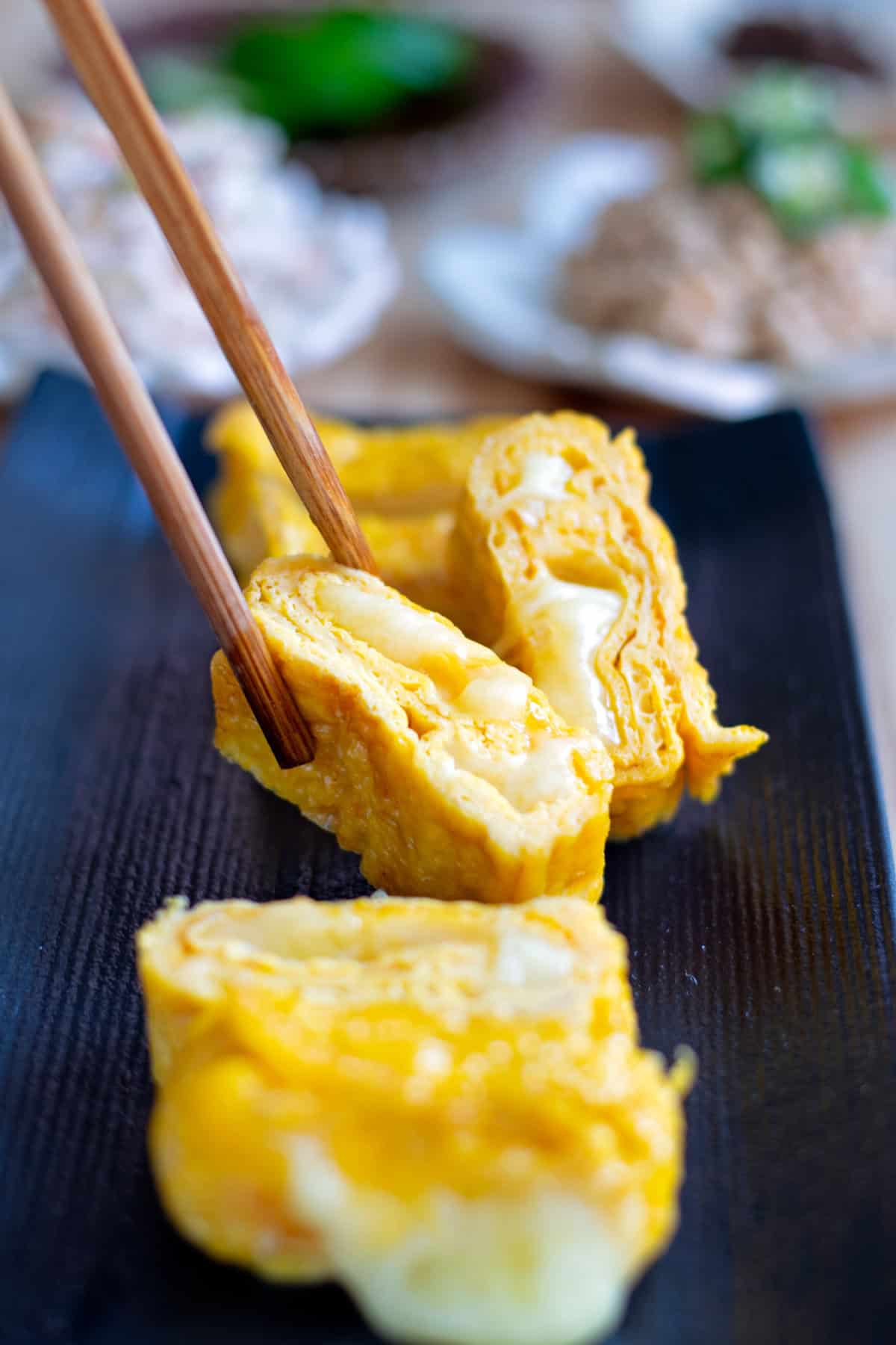 Gooey Cheese Tamagoyaki Recipe – Japanese Rolled Omeleteyes and hour