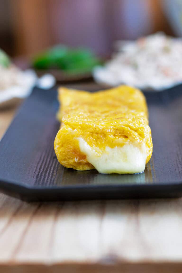 Gooey Cheese Tamagoyaki Recipe – Japanese Rolled Omeleteyes and hour