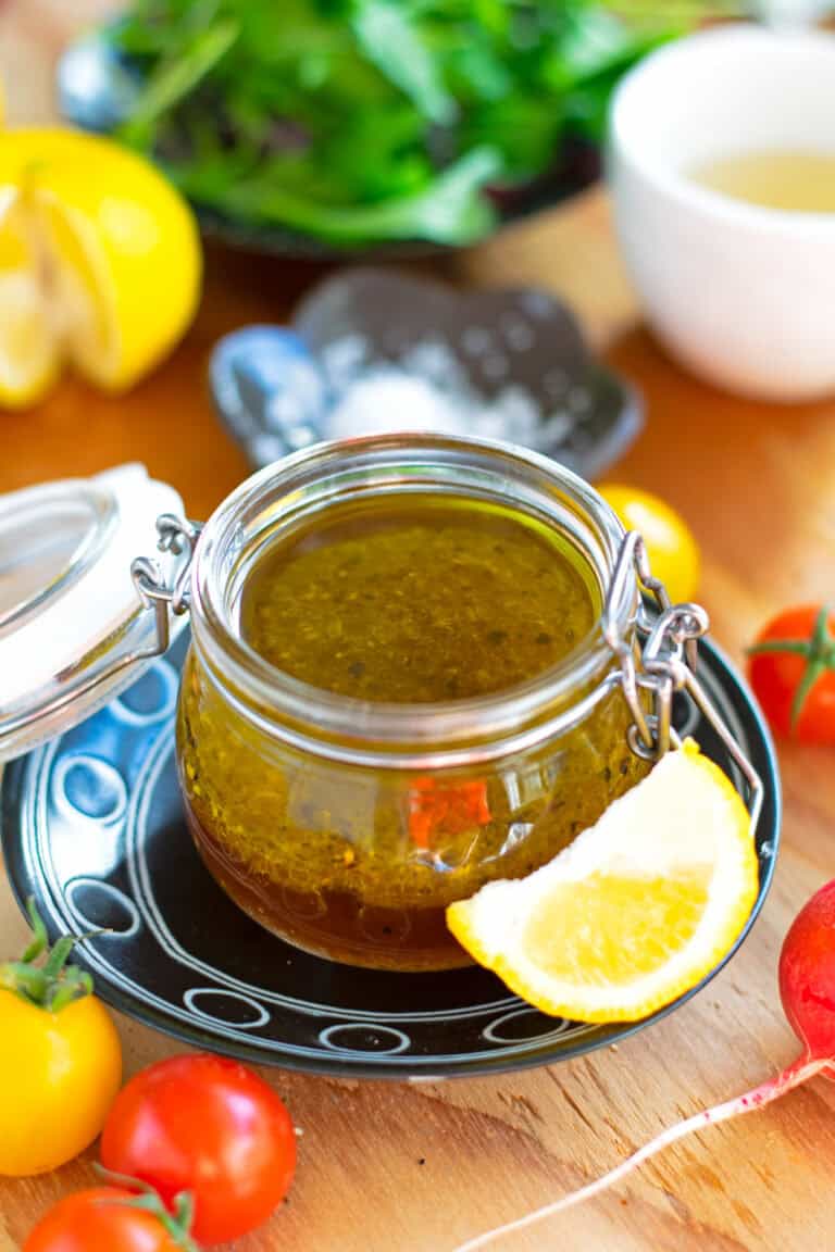 Yuzu Salad Dressing (Bright Japanese Citrus Vinaigrette) | eyes and hour